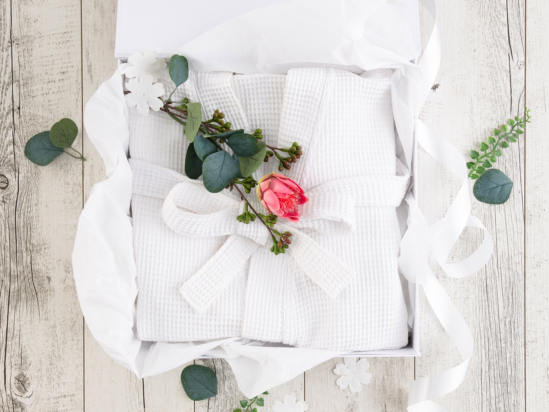 Large Hamper Box Soft Touch White – Pack of 10 - The Box Office