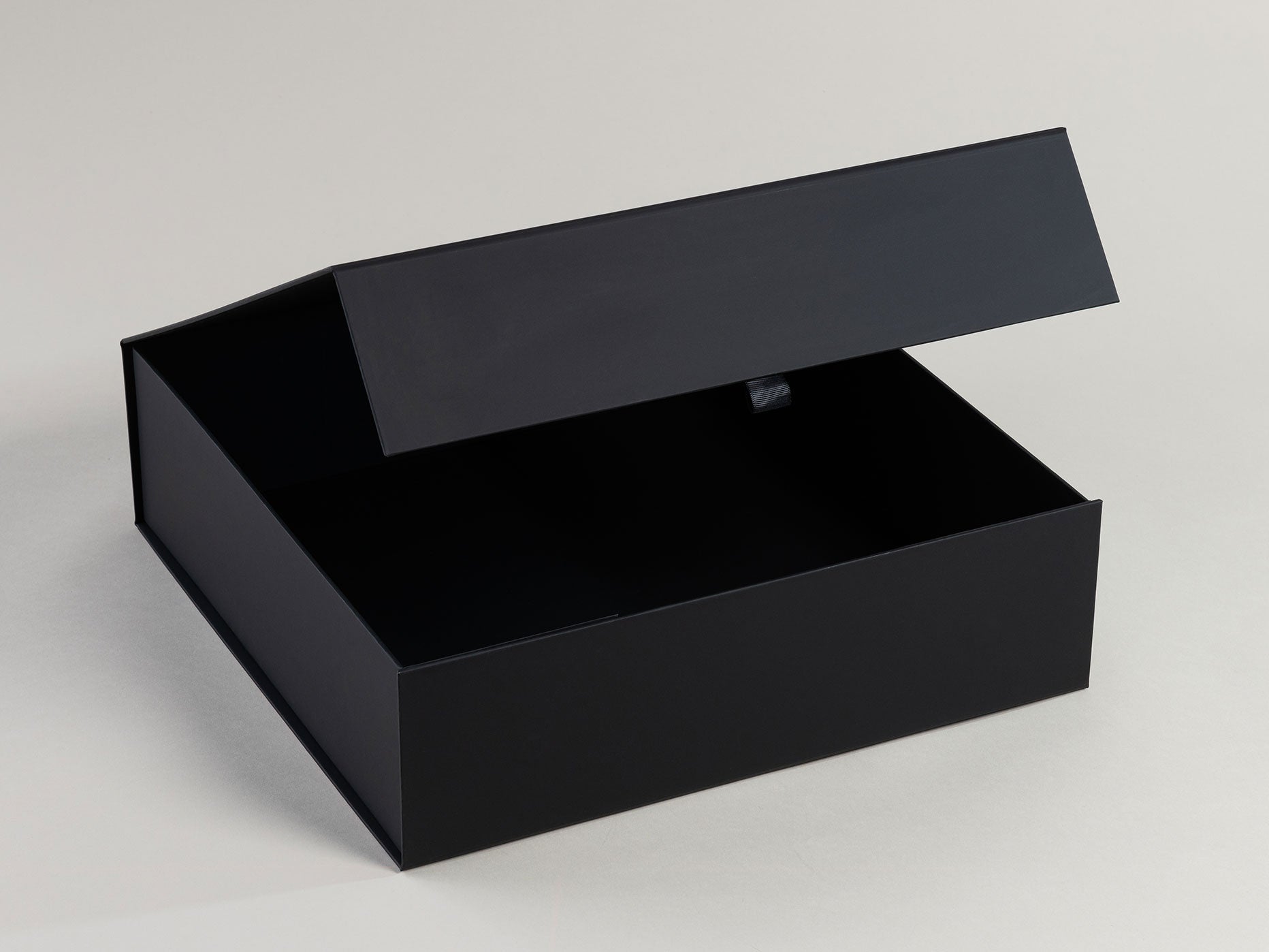 Large Hamper Box Soft Touch Black – Pack of 10 - The Box Office