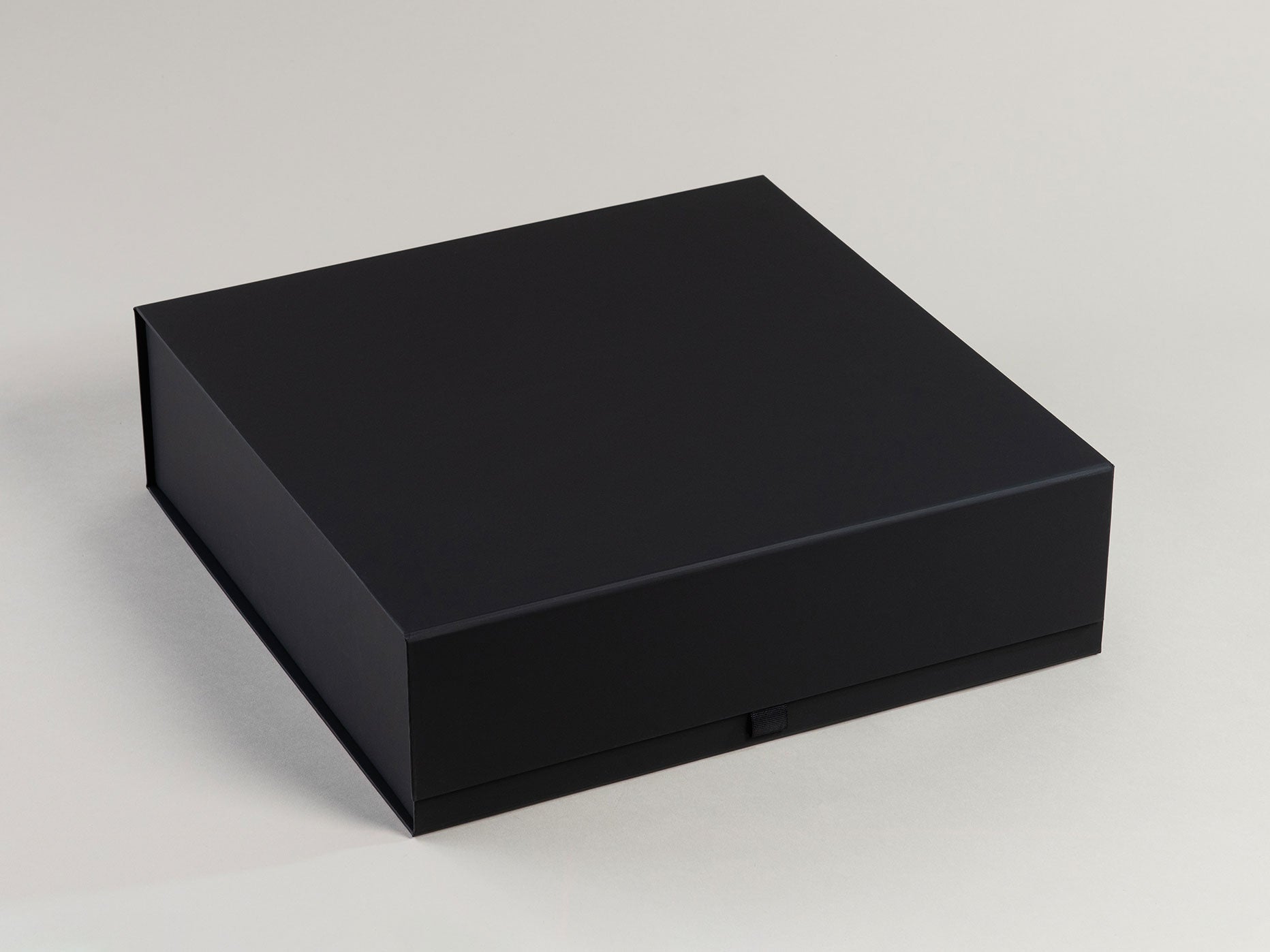Large Hamper Box Soft Touch Black – Pack of 10 - The Box Office